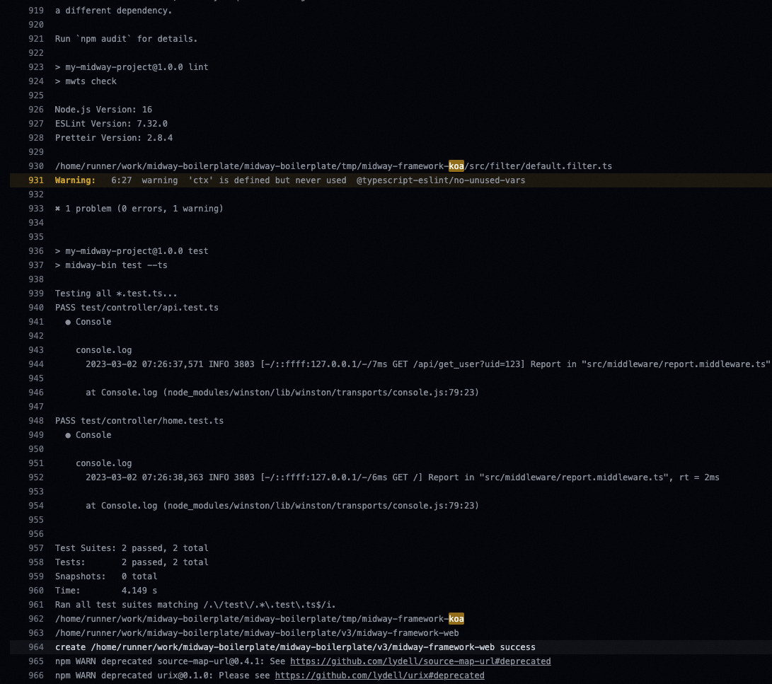 启动报错 · Issue #2775 · midwayjs/midway · GitHub
