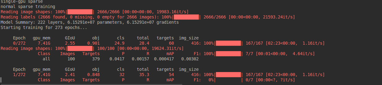 训练自己的数据集卡住。 · Issue #10 · coldlarry/YOLOv3-complete-pruning · GitHub