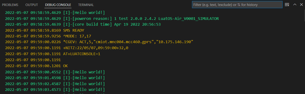 debug console filter not work · Issue #146384 · microsoft/vscode · GitHub