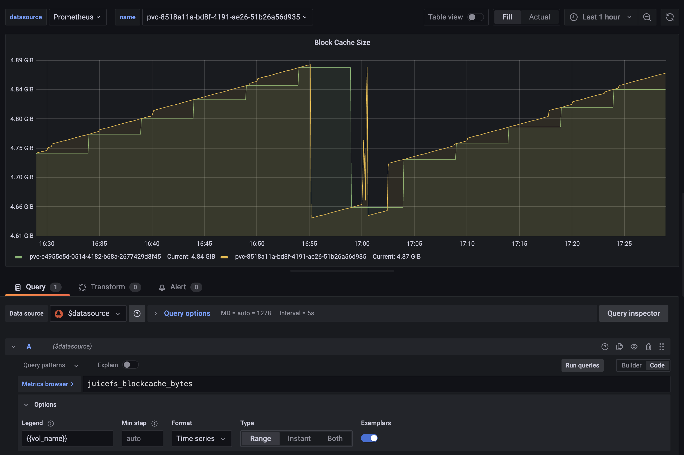 [BUG] two mount pods with the same SC produce little different metrics · Issue #614 · juicedata ...