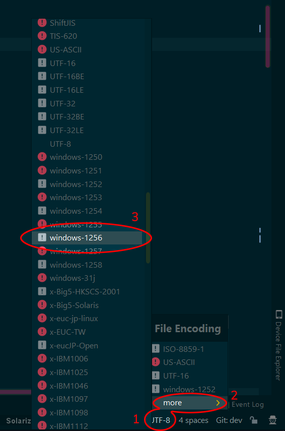i can't print Arabic letters , i use new EscPosCharsetEncoding("WPC1256", 50)) but there is ...