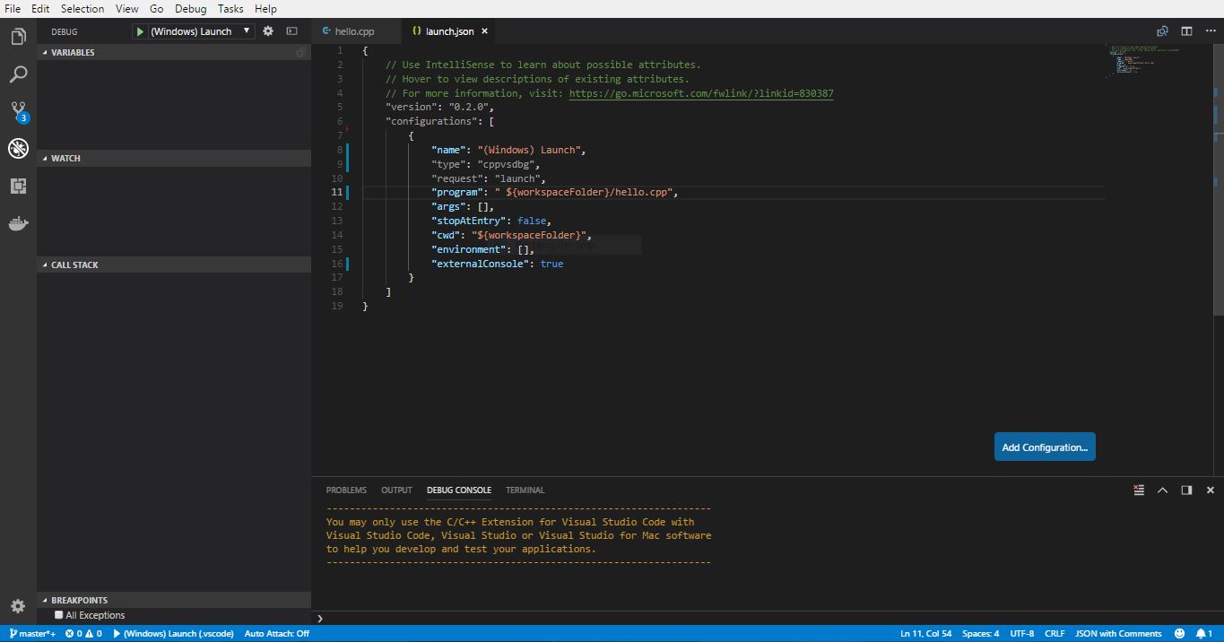 Unknown Error: 0x800700c1 when Debug · Issue #316 · microsoft/vscode-cpptools · GitHub