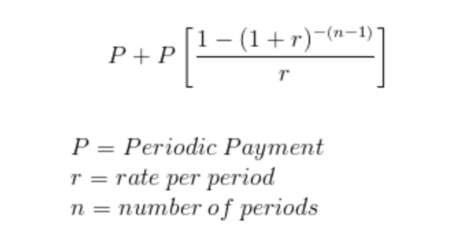 Add endpoint to calculate Present Value of Annuity Due · Issue #115 · Clueless-Community/fintech ...