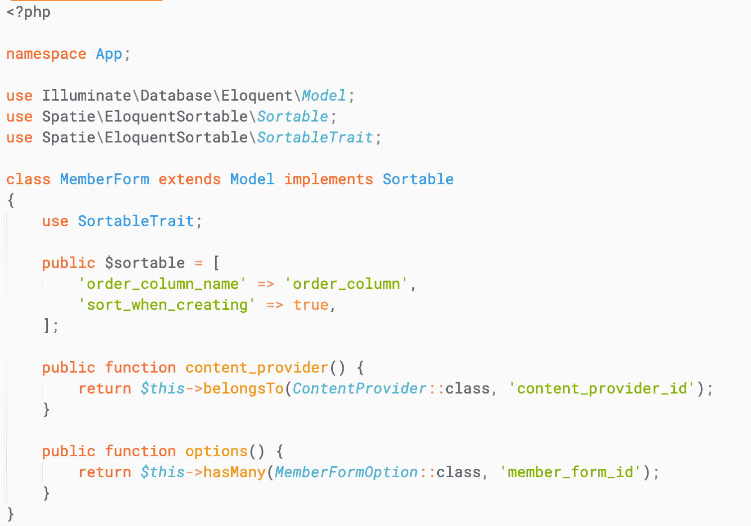 Grid Orderable Not Working · Issue 2827 · Z Songlaravel Admin · Github 