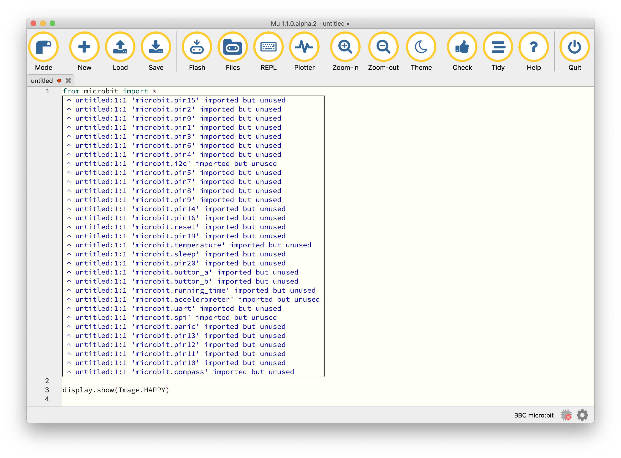 Checker raises error in all unused imports from a "import *" · Issue ...