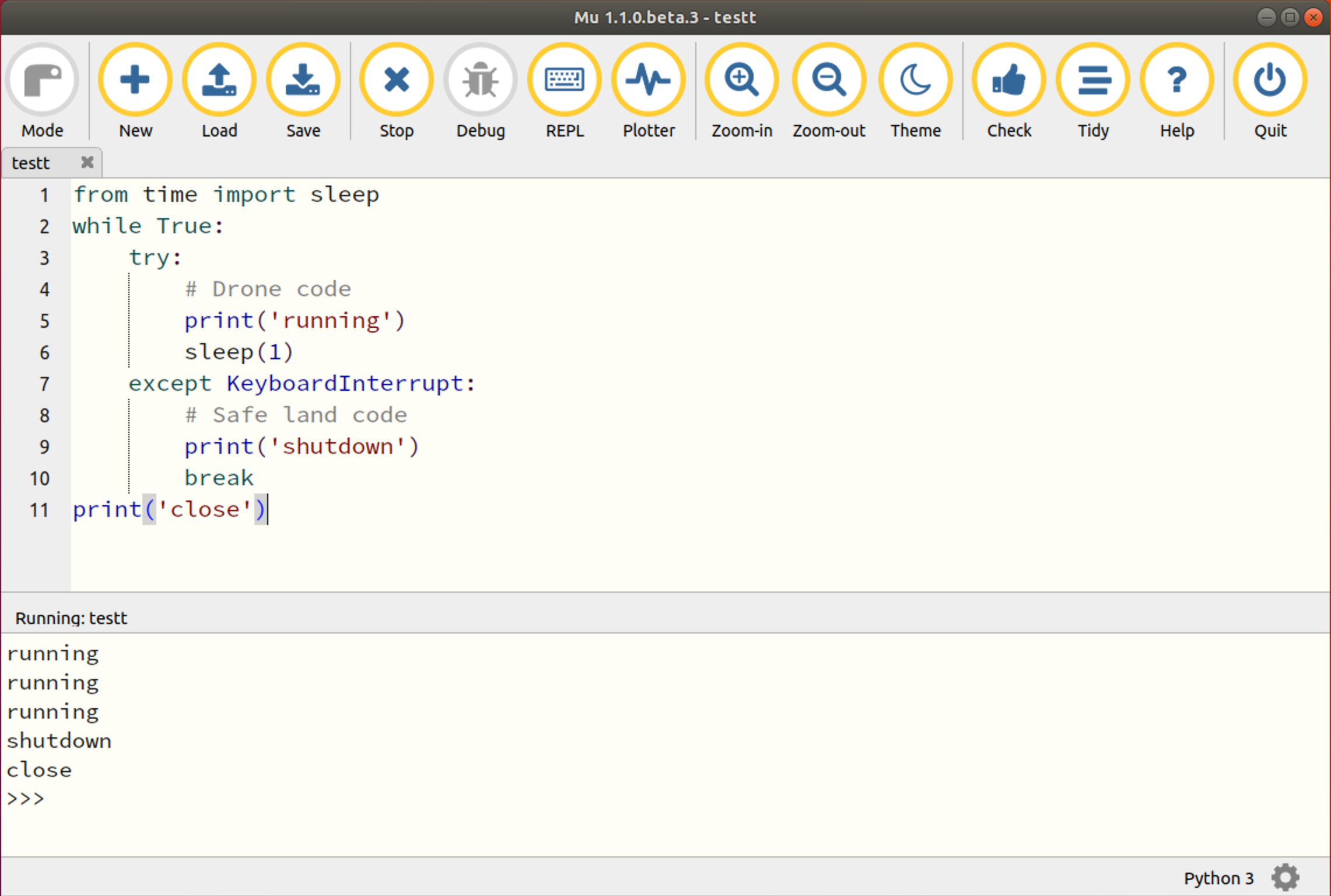 `Except KeyboardInterrupt` ignored when running user code on Windows · Issue #1743 · mu-editor ...