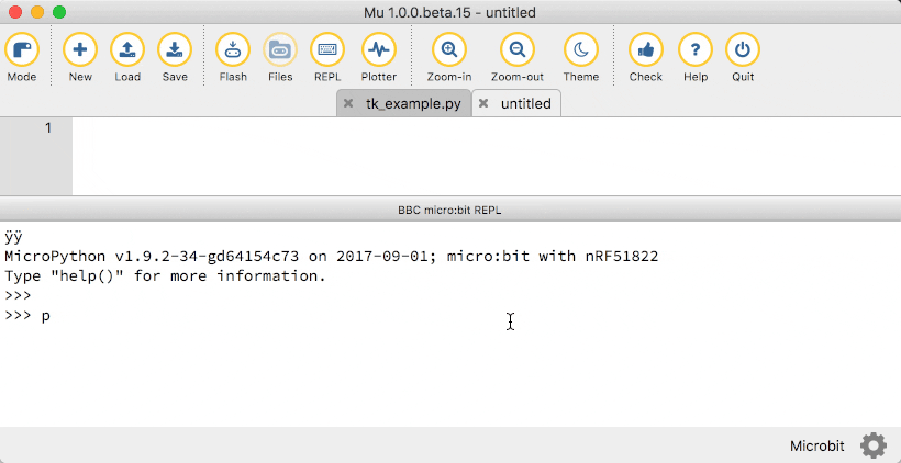 Click on the current REPL line should place cursor at the end · Issue #154 · mu-editor/mu · GitHub