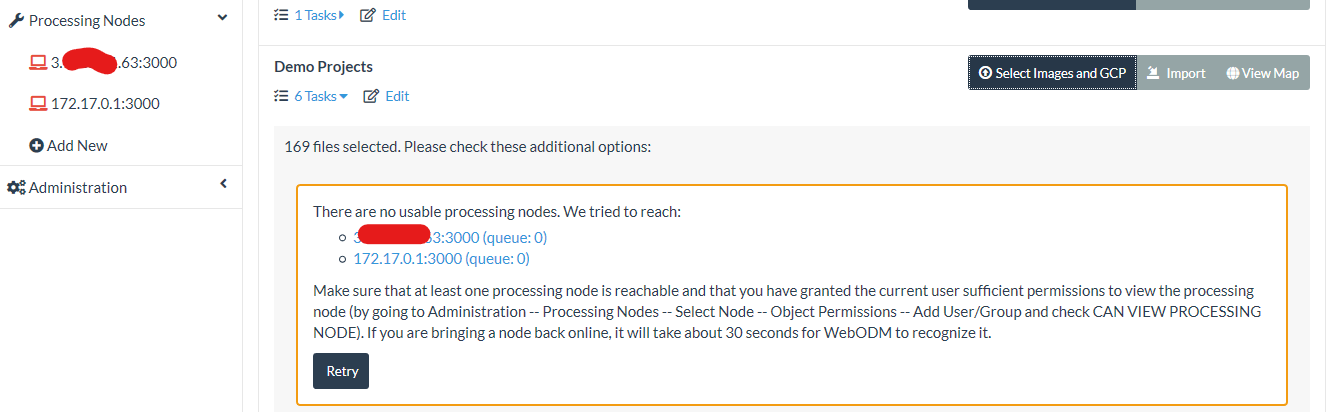 Processing Nodes Offline · Issue #923 · OpenDroneMap/WebODM · GitHub
