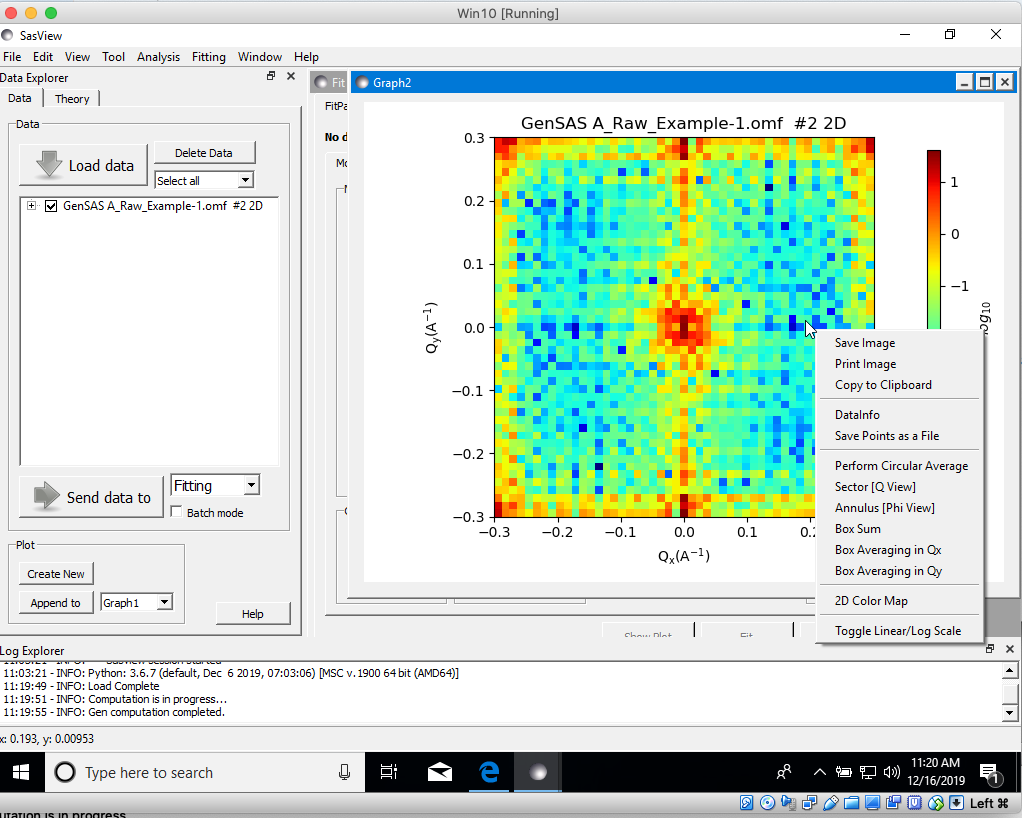 No output options from Generic Scattering Calculator in 5.0.1 · Issue #1424 · SasView/sasview ...