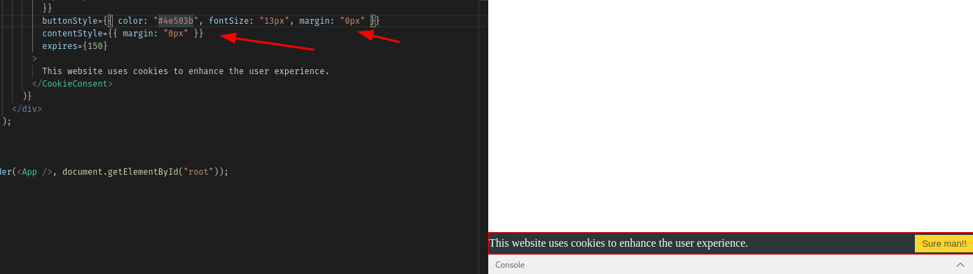 Setting the container height with contents vertically aligned · Issue ...