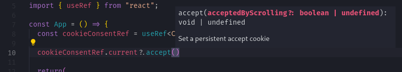 No types for accept and decline methods · Issue #165 · Mastermindzh ...