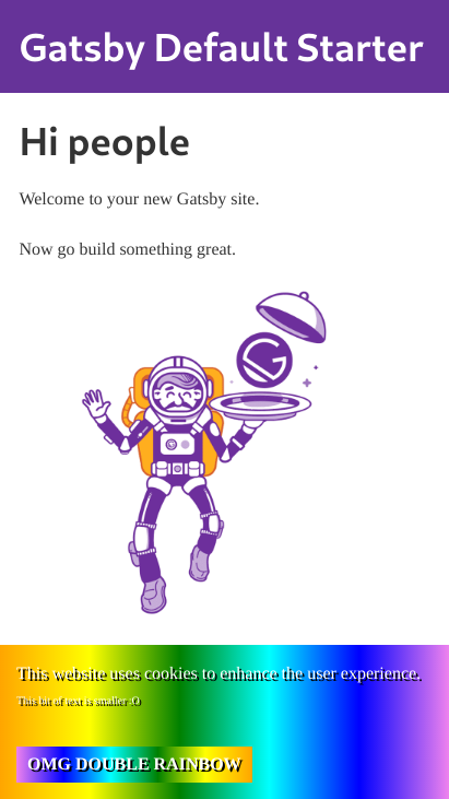 Problem When Used In Gatsby · Issue 69 · Mastermindzhreact Cookie Consent · Github