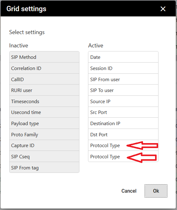 Unable to correctly add Protocol Type column to "Display Results" widget · Issue #319 ...