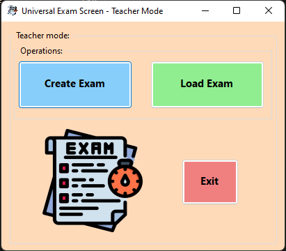 GitHub - starlyn1232/UniversalExamScreen: A tool to create and execute ...