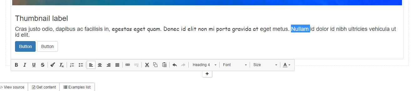 Text Editor in subcontainer · Issue #175 · Kademi/keditor · GitHub