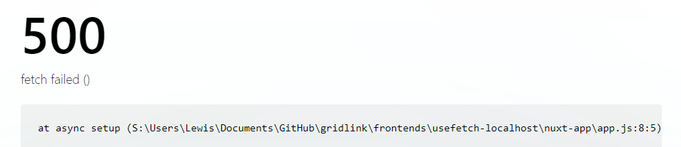 `$fetch` on `localhost` fails while `127.0.0.1` is fine · Issue #12358 ... `$fetch` on `localhost` fails while `127.0.0.1` is fine · Issue #12358 ...