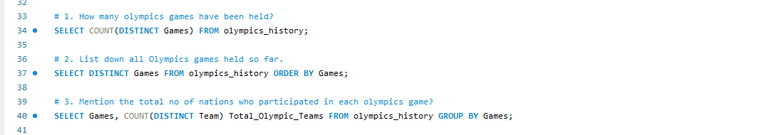 GitHub - meetbikram/Olympics-History-Data-Analysis-MySQL