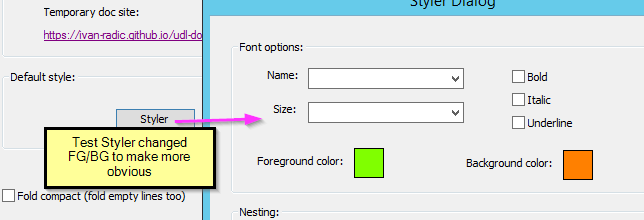 UDL - Add explicit options for "Theme" and "UDL Default" Setting to UDL ...