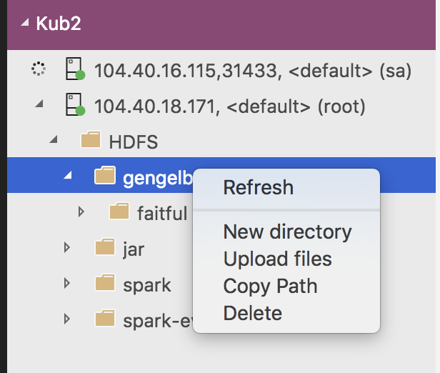 Cannot rename HDFS folder · Issue #2905 · microsoft/azuredatastudio · GitHub