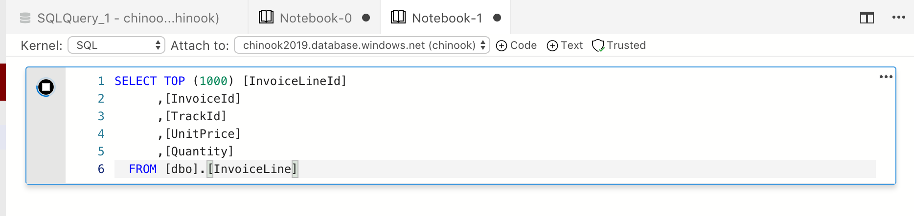 Multiple SQL Notebooks with same query running against same database ...