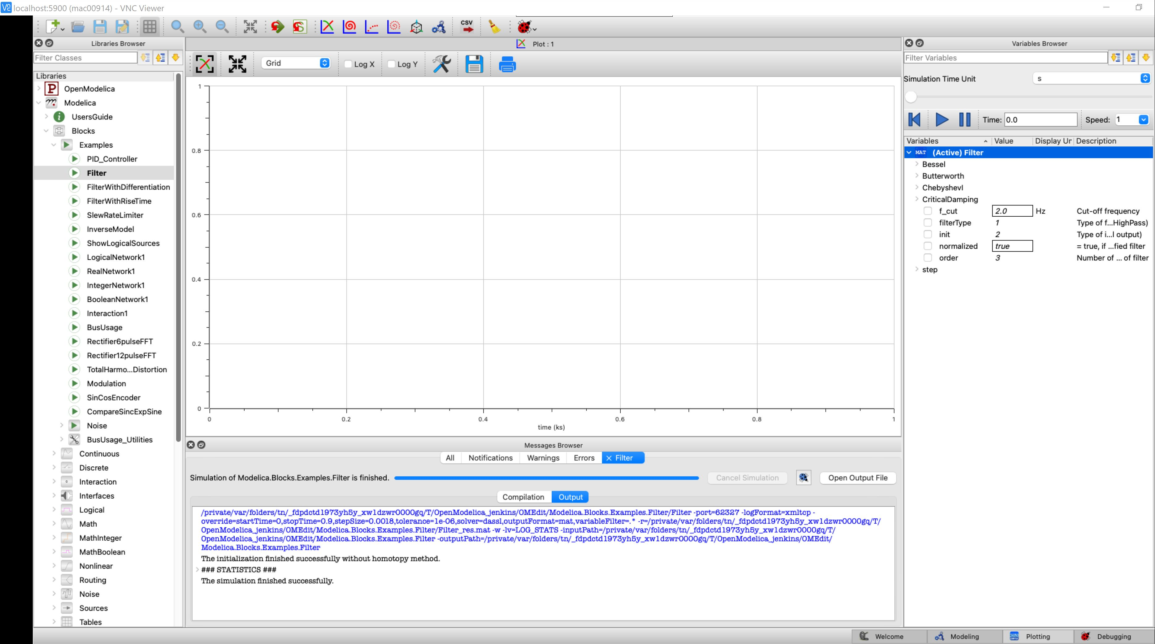 OMEdit closes when simulating simple models of the MSL. · Issue #9180 · OpenModelica ...
