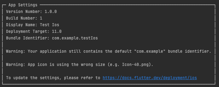 [tools]build IPA validation bundle identifier using the default "com.example" prefix by ...