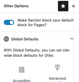 Allow sync option for Global Defaults · Issue #710 · Codeinwp/otter-blocks · GitHub