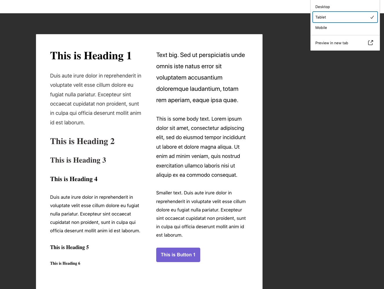 Typography breaks when switching viewports in Gutenberg Editor · Issue #3654 · Codeinwp/neve ...