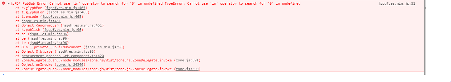 Error While Generating Pdf · Issue 3098 · Parallaxjspdf · Github 6271
