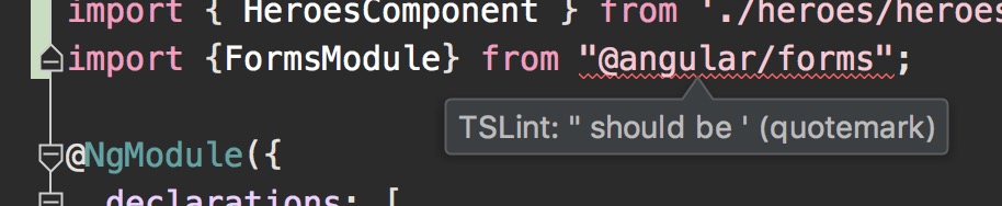 Documentation for Tour of Heroes, Hero Editor environment · Issue ...