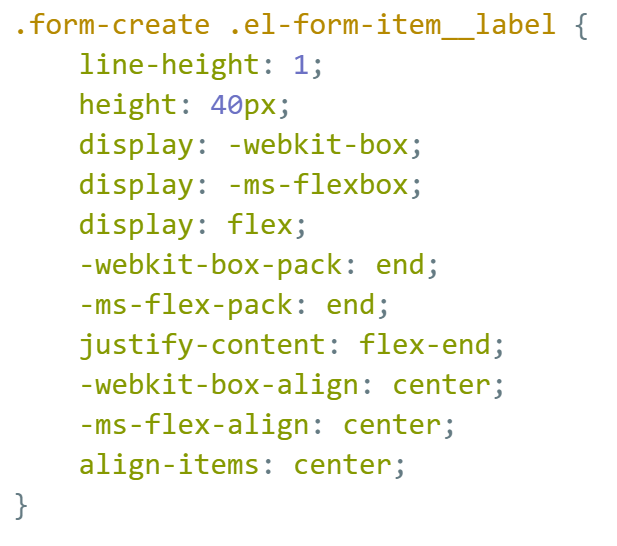 element-ui 行内表单样式问题 · Issue #204 · xaboy/form-create · GitHub