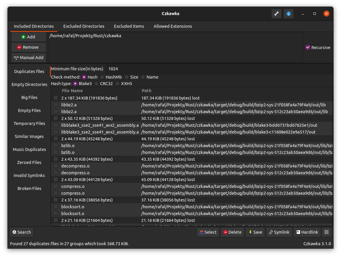 [GUI] Add selection checkboxes. · Issue #337 · qarmin/czkawka · GitHub