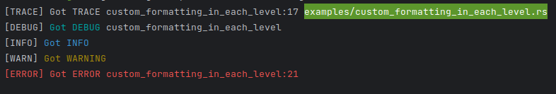 GitHub - qarmin/handsome_logger: Simple terminal/file logger with multiple features