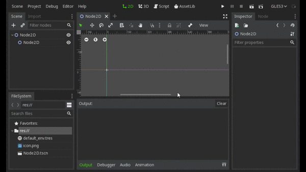 Make scene root in Scene Dock show error · Issue #22469 · godotengine ...