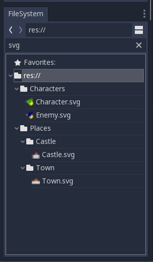 Non-split thumbnail view in FileSystem M.I.A. · Issue #23627 · godotengine/godot · GitHub