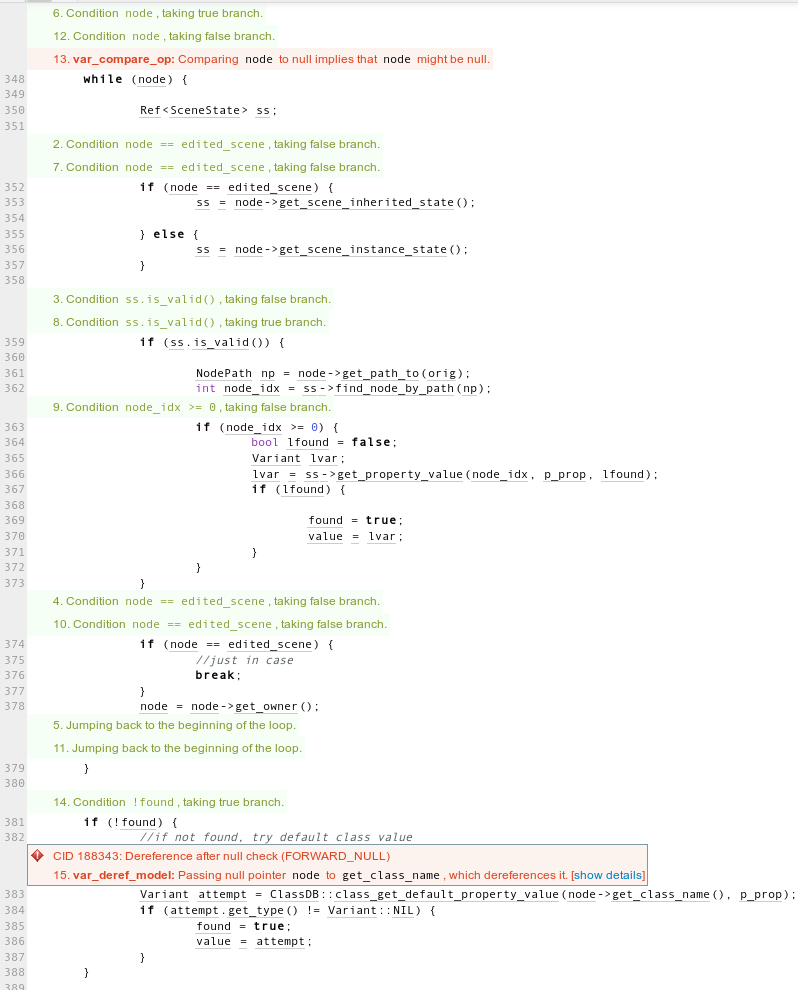 Potential bugs found by PVS Studio and Coverity Scan · Issue #30779 · godotengine/godot · GitHub