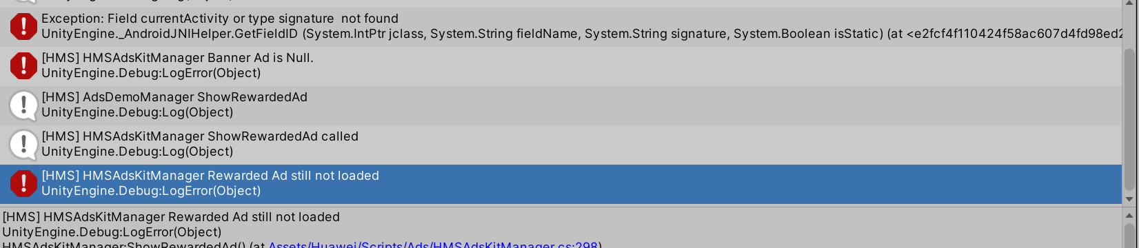 Exception: Field currentActivity or type signature not found · Issue #157 · EvilMindDevs/hms ...
