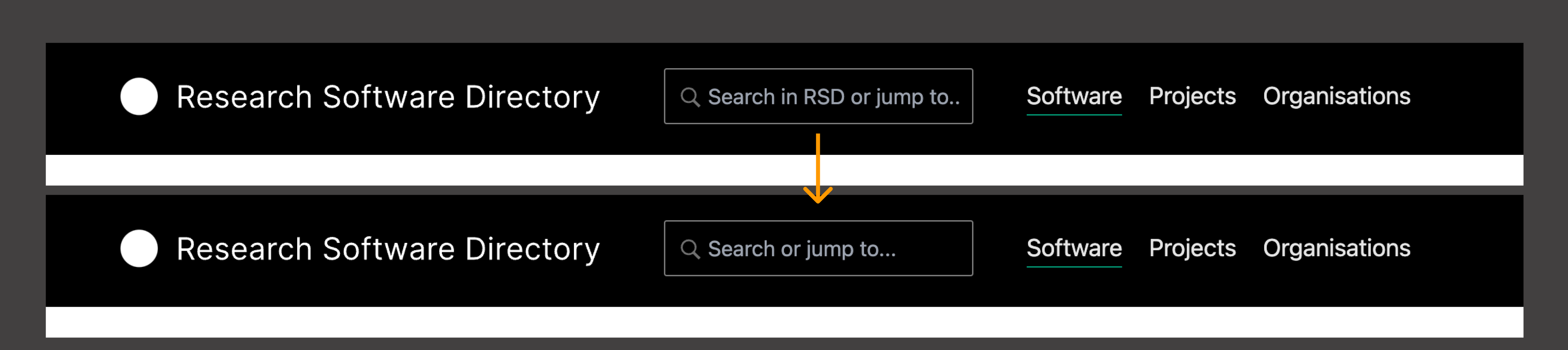 Global search placeholder meaning implicit in the context · Issue #737 · research-software ...