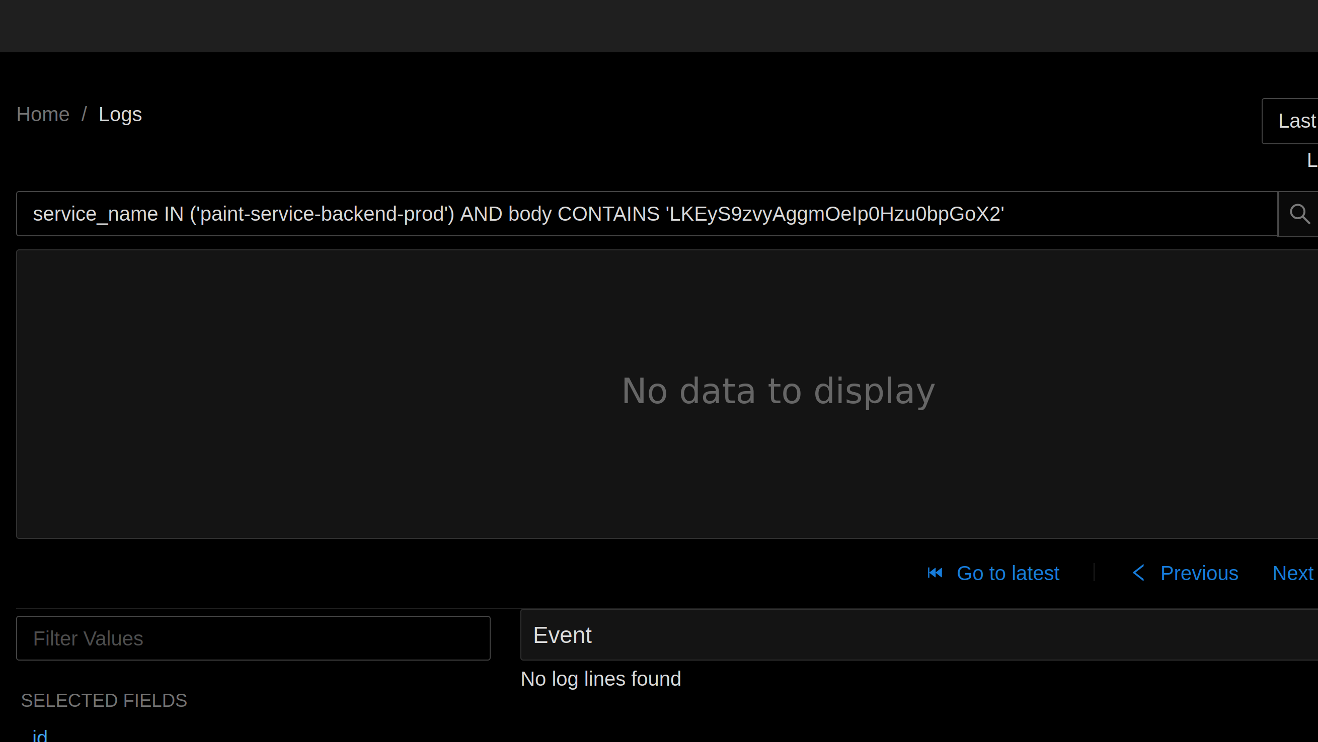Signoz Frontend Logs Query Builder Doesnt Show All Fields · Issue
