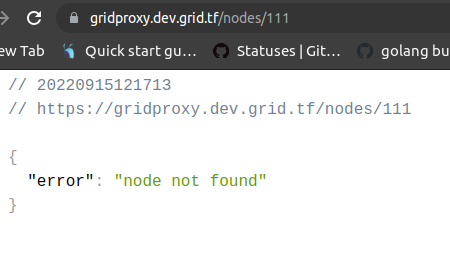 Return not-found when the node doesn't exist · Issue #151 · threefoldtecharchive/tfgridclient ...