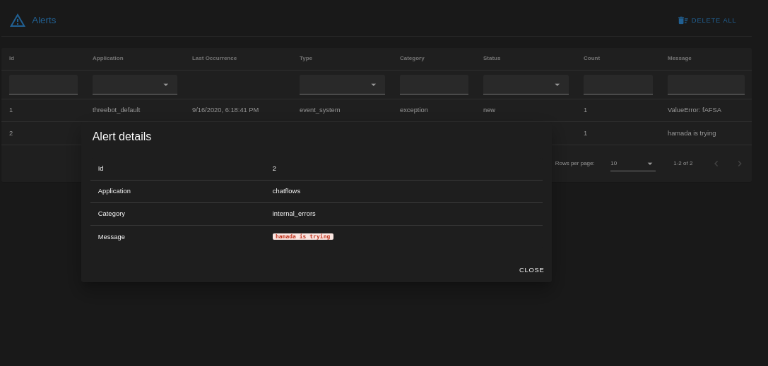 fail in chatflow redirect to the first page in Alert · Issue #1168 · threefoldtech/js-sdk · GitHub