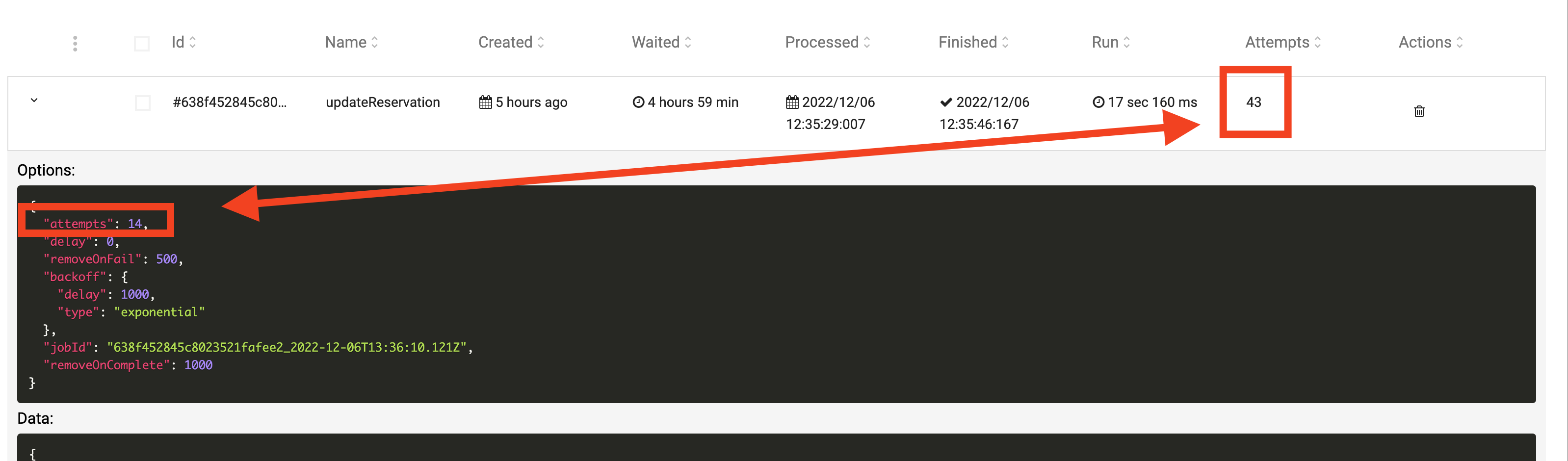 Failed jobs are attempting more than "attempts" value · Issue #1571 · taskforcesh/bullmq · GitHub