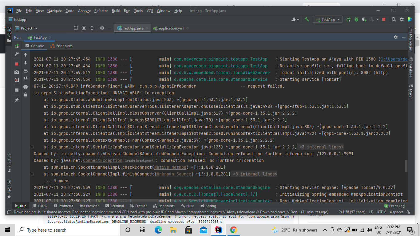 Not able to get pinpoint home page · Issue #8023 · pinpoint-apm/pinpoint · GitHub