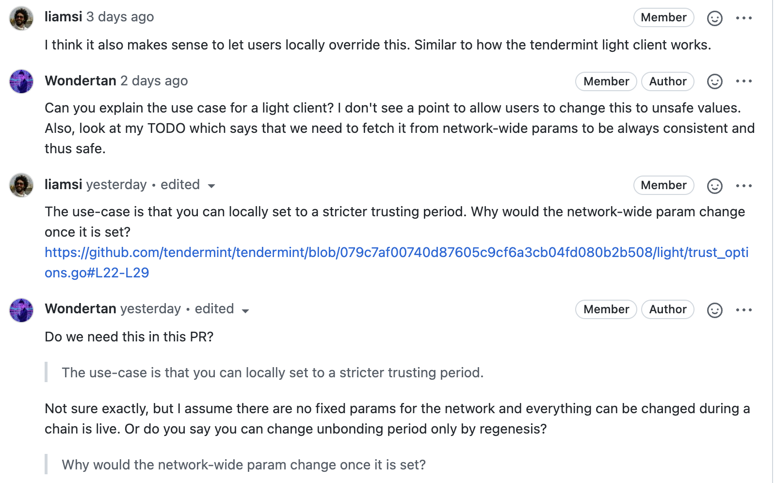 header/sync: Allow user-facing configuration for TrustingPeriod · Issue #46 · celestiaorg/go ...