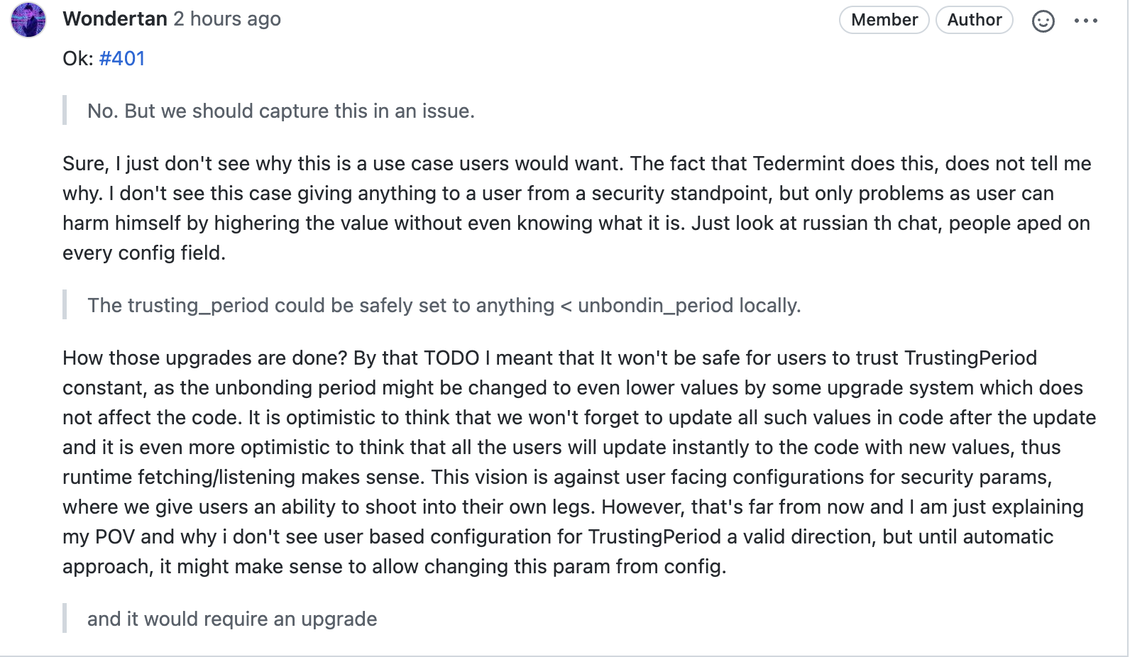 header/sync: Allow user-facing configuration for TrustingPeriod · Issue #46 · celestiaorg/go ...