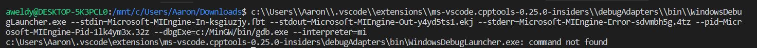 [win][mingw]unable To Start Debugging · Issue 4033 · Microsoft Vscode Cpptools · Github