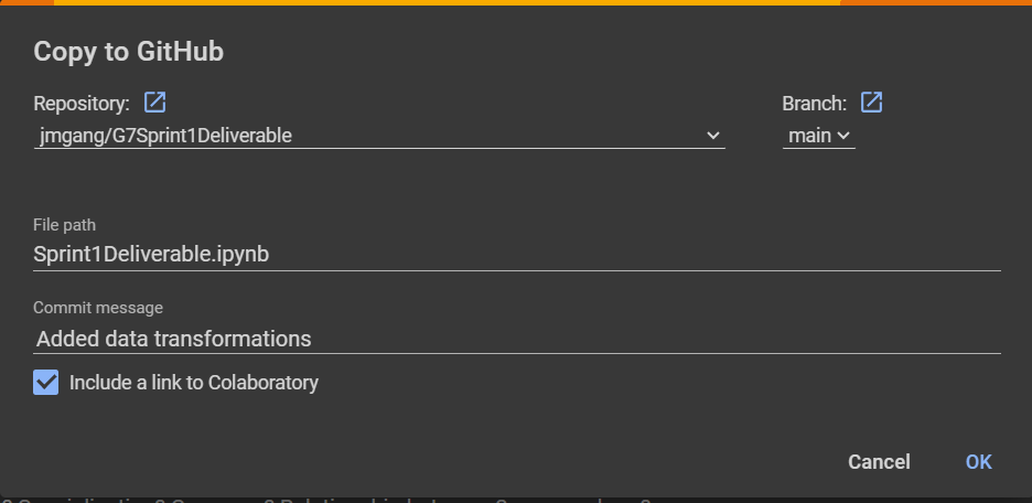 GitHub - jmgang/G7Sprint1Deliverable