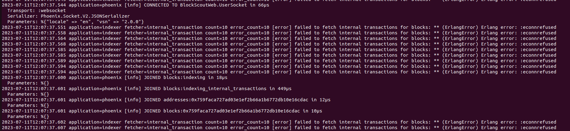Blockscout : Issue with Smart Contract Verifier · Issue #7905 · blockscout/blockscout · GitHub