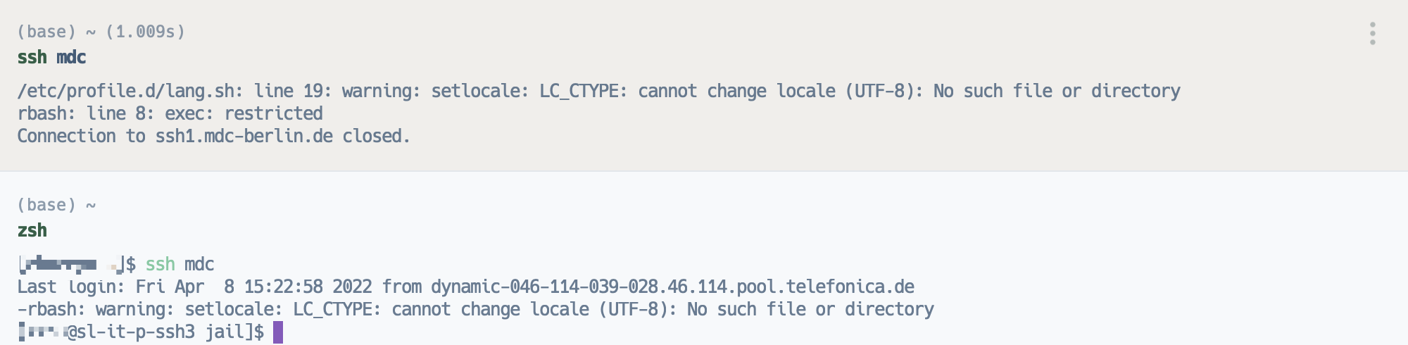 Keep get the error "Connection to myserver closed." · Issue #971 · warpdotdev/Warp · GitHub