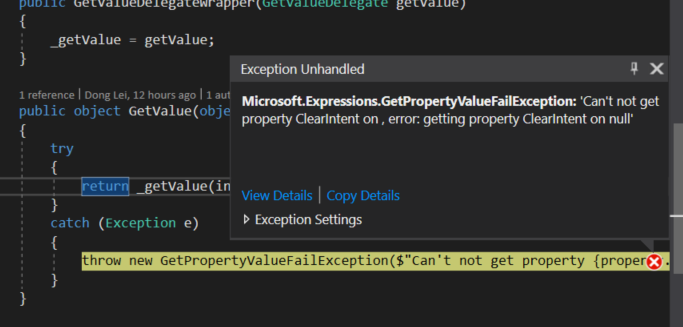[declarative-hack] AdaptiveDialog logic seems to rely on catching exceptions when evaluating ...